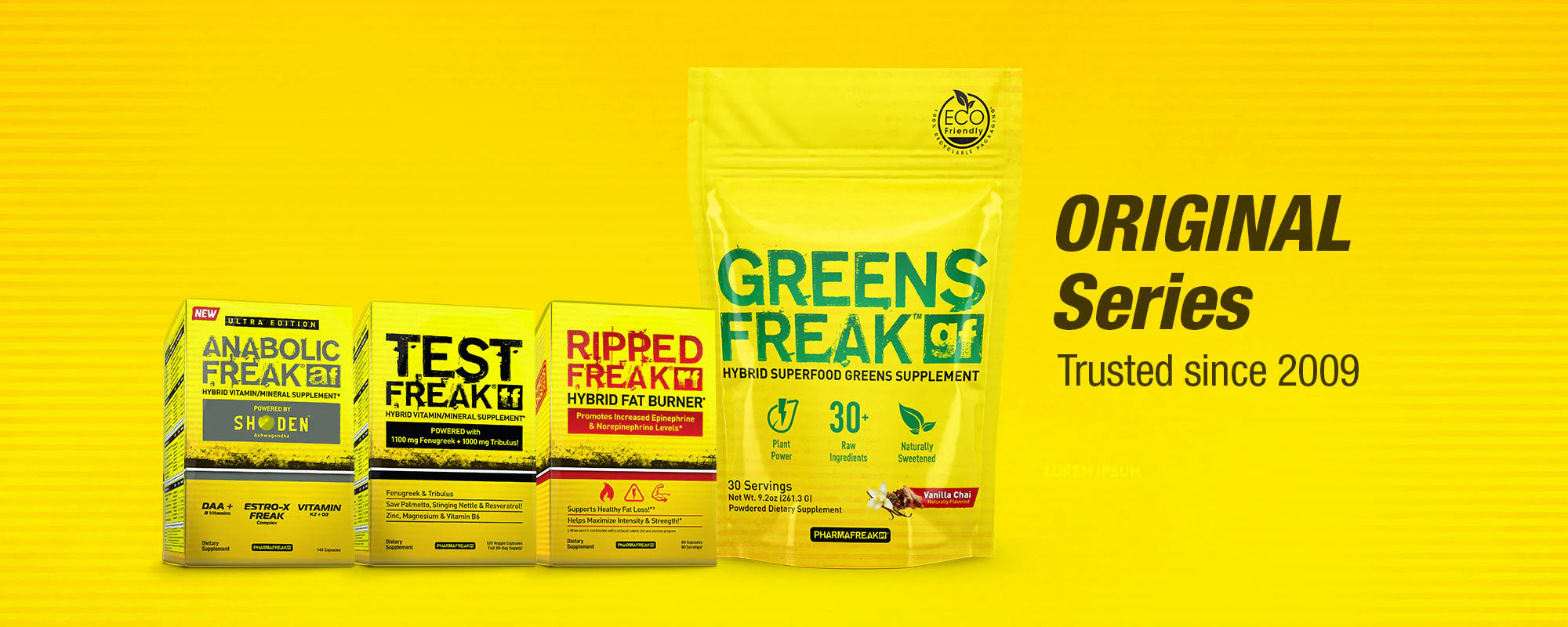 PHARMAFREAK || Premium Nutritional Supplements