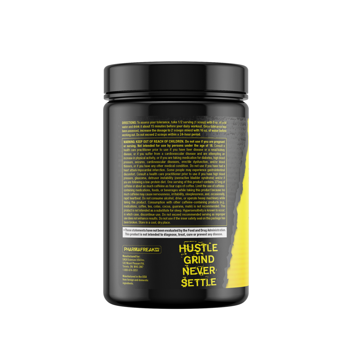 STACKED FREAK 3D Pre-Workout - Mango Peach – PHARMAFREAK
