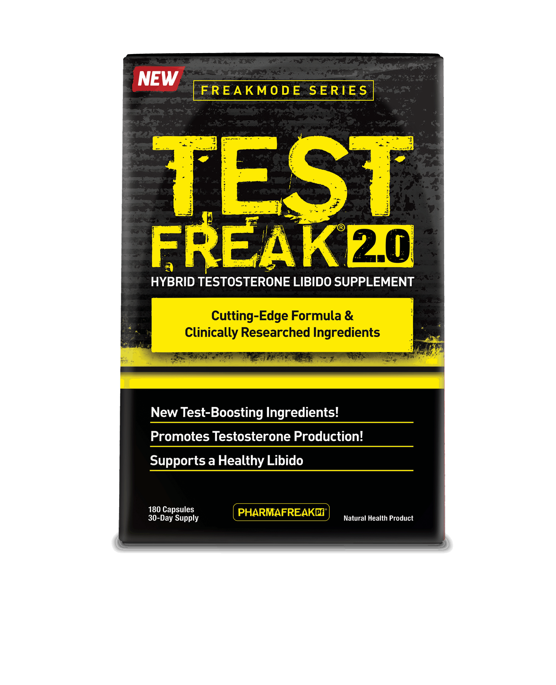 TEST FREAK 2.0 - Our Strongest T Boosting Supplement