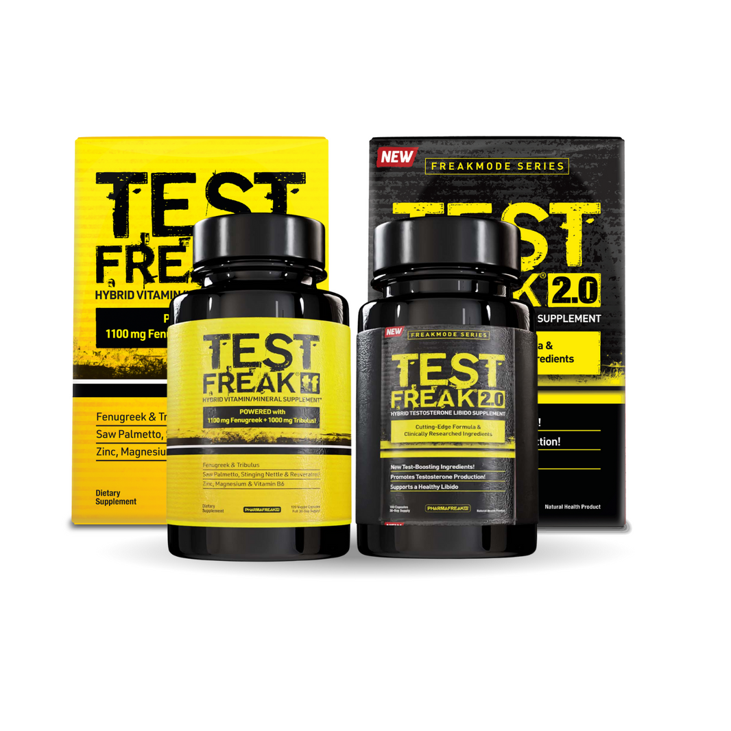 TEST FREAK 2.0 - Our Strongest T Boosting Supplement